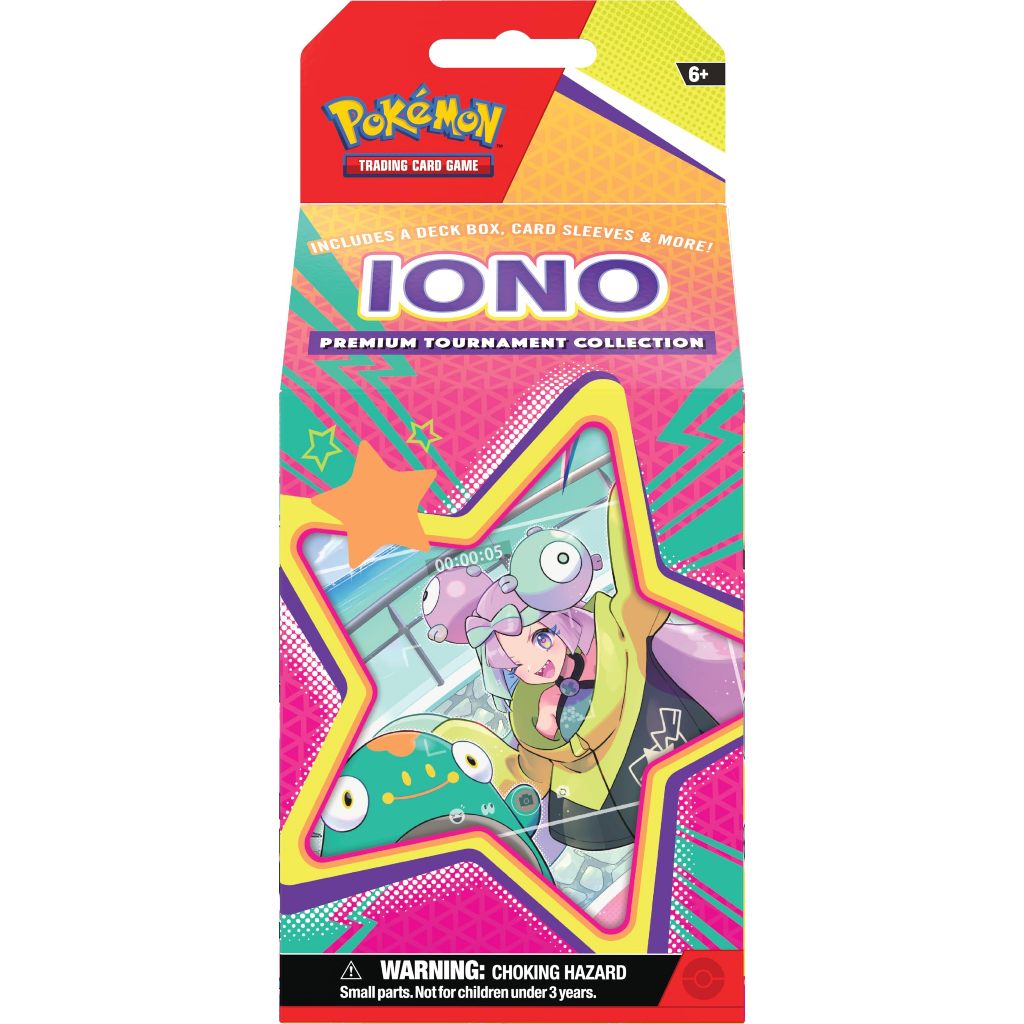 PTCG Pokemon Cards Premium Tournament Collection Iono | Shopee Singapore