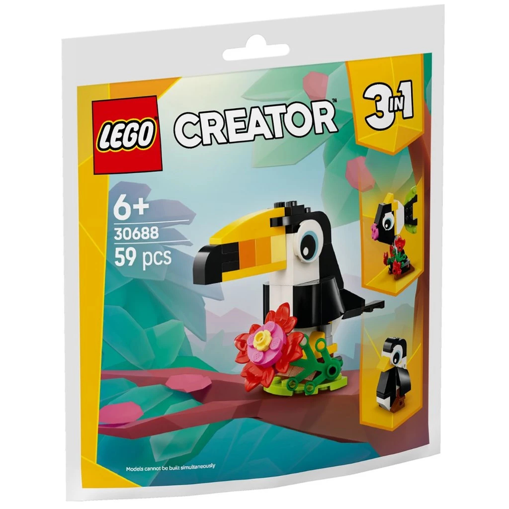 LEGO 30688 Creator 3in1 Tropical Toucan Polybag | Shopee Singapore