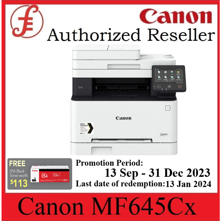 Canon imageCLASS MF645Cx 4-in-1 Colour Multifunction Laser Printer (645 ...