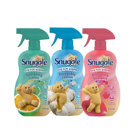 Snuggle Fabric Spray 470ml Huggable Cotton, Blooming Bouquet, Sparkling ...