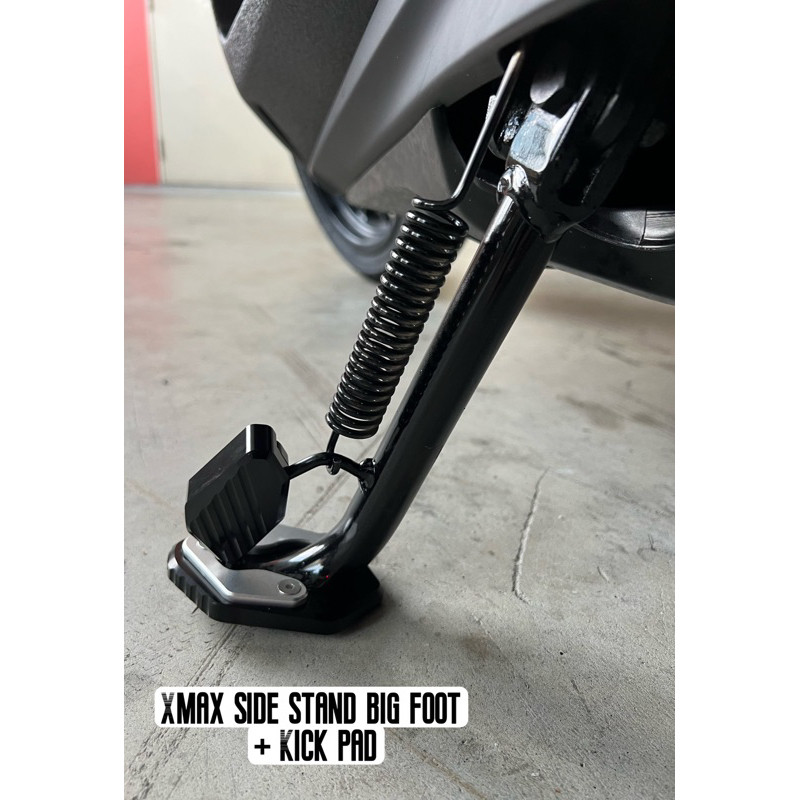 Xmax Side Stand Big Foot Pad/Stand Pad/ Tapak Tongkat/ Kaki Itik ...