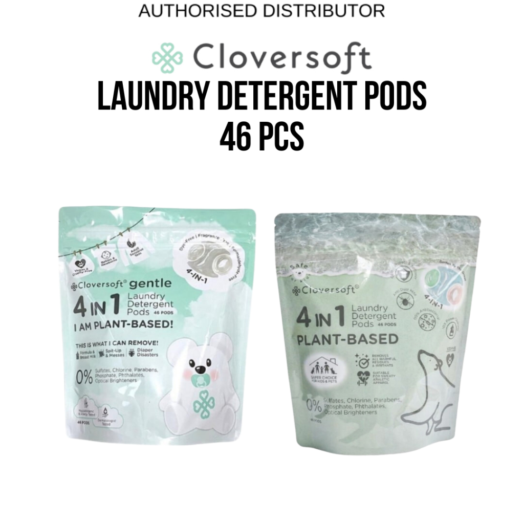 Cloversoft 4 In 1 Laundry Pod, Gentle / Garden By The Ocean, 46 Pods ...