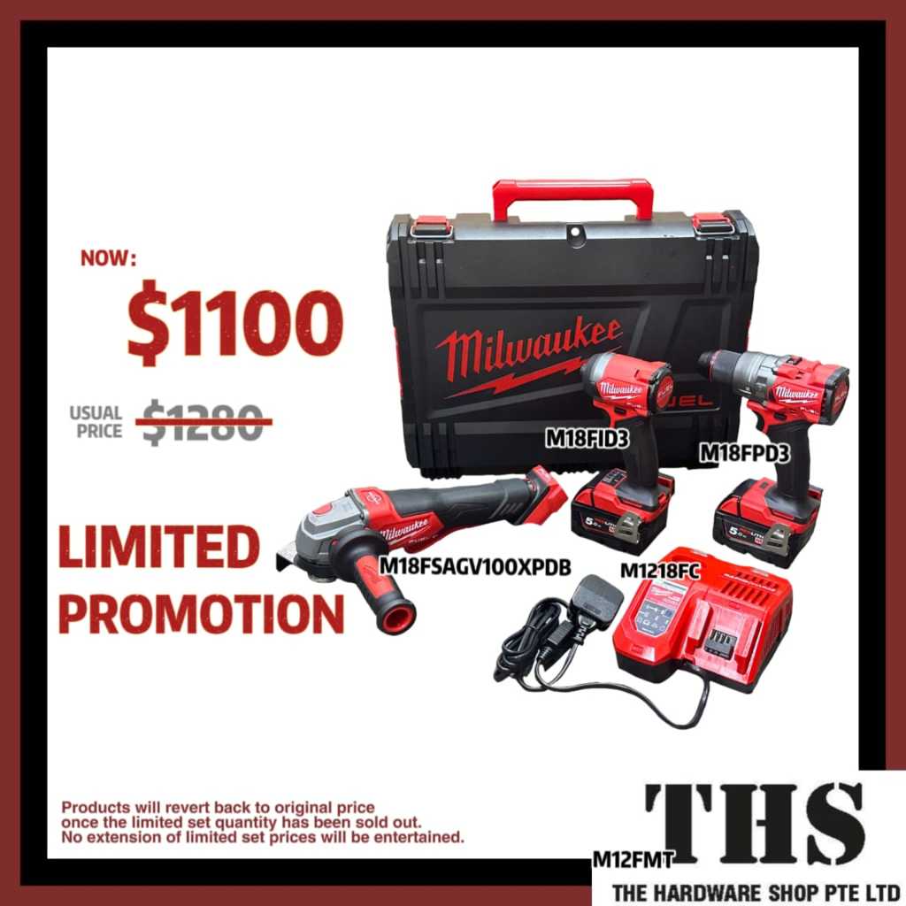 MILWAUKEE LIMITED PROMOTION DEC 2023 (THE HARDWARE SHOP PTE LTD ...