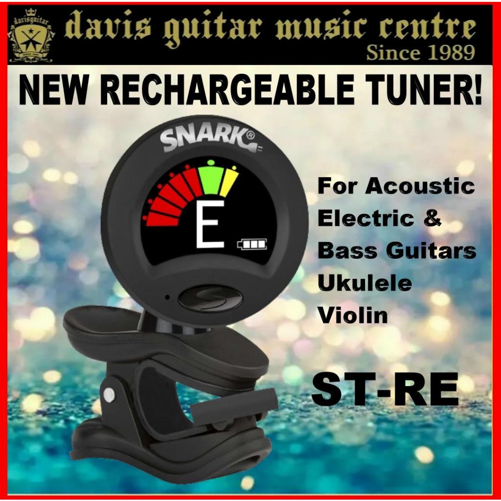 New Snark SN-RE Rechargerable Guitar Tuner (for electric, bass ...