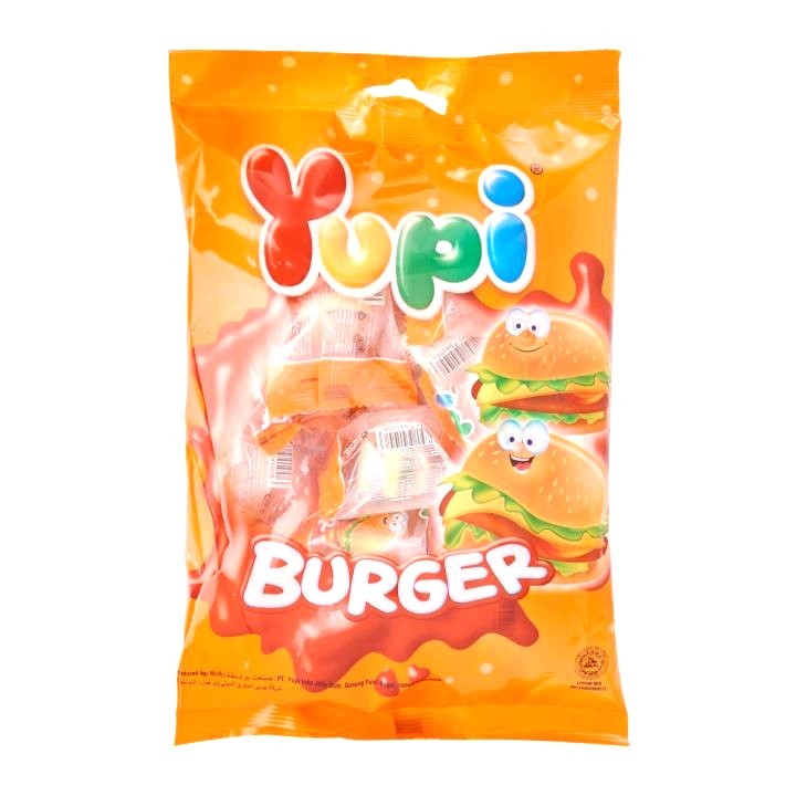 Yupi Mini Burger Gummy Candy 84g | Shopee Singapore