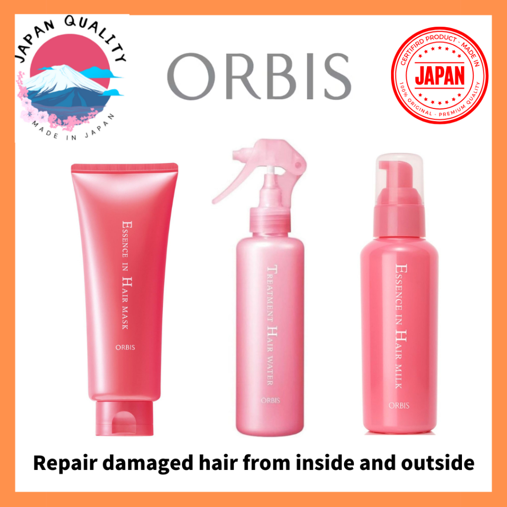 ORBIS Hair Care Hair Mask/Hair Water/Hair Milk Leave-in Treatment Serum (Repair damaged hair ...