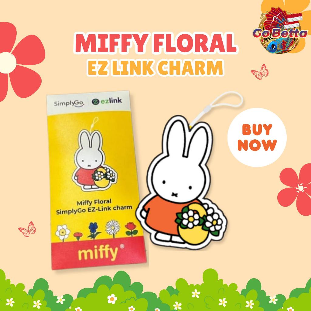 🇸🇬 Ez Link Miffy Floral EZ-Link Card Charm | Ezlink MRT & Bus Singapore ...