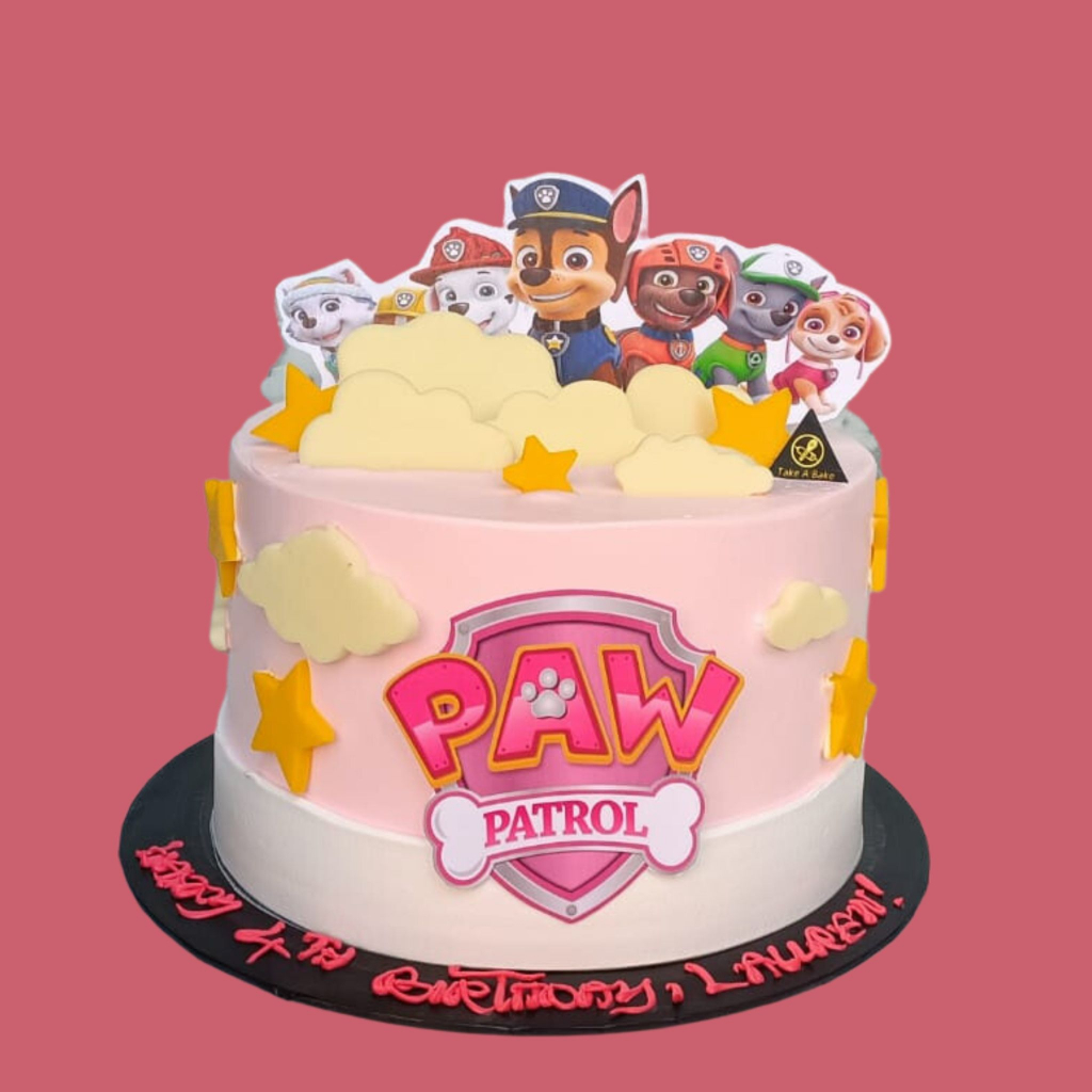 Halal-Certified Paw Patrol Inspired Theme Cake (For Princess) | Shopee ...