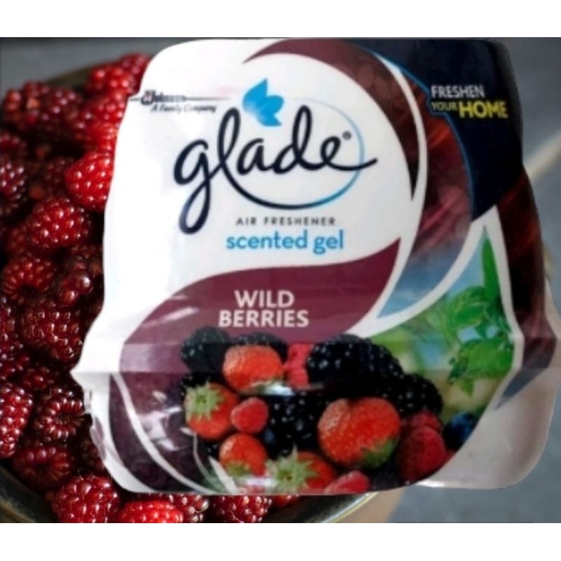 (Bundle Of 12/1carton) Glade Scented Gel Air Freshener Wild Berries ...