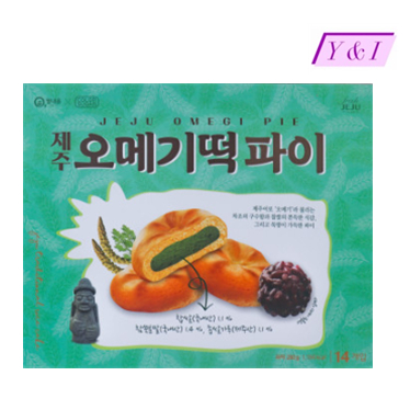 [Korean Snack] Jeju OMEGI rice cake pie 280g 오메기떡 파이 | Shopee Singapore