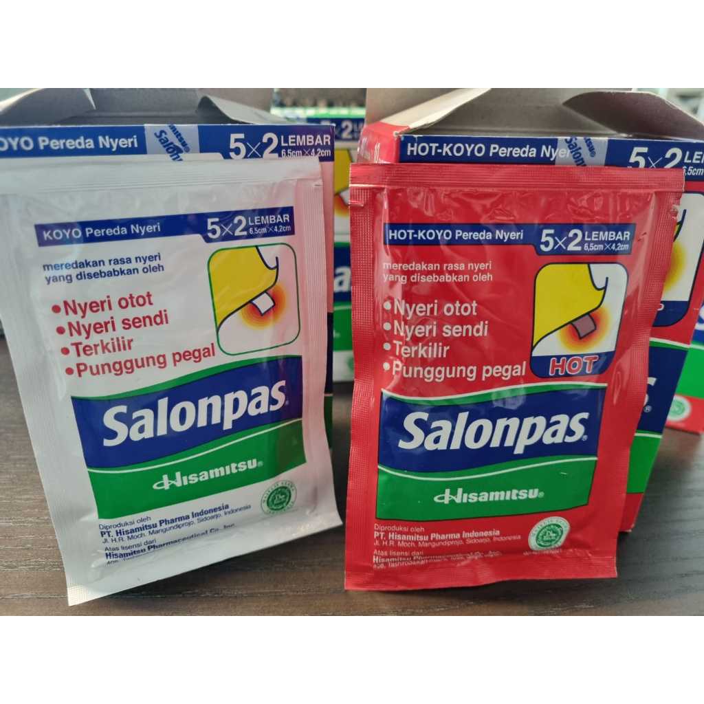 SG Shop 10 Patches Hisamitsu Salonpas Original and Hot Koyo Pain ...