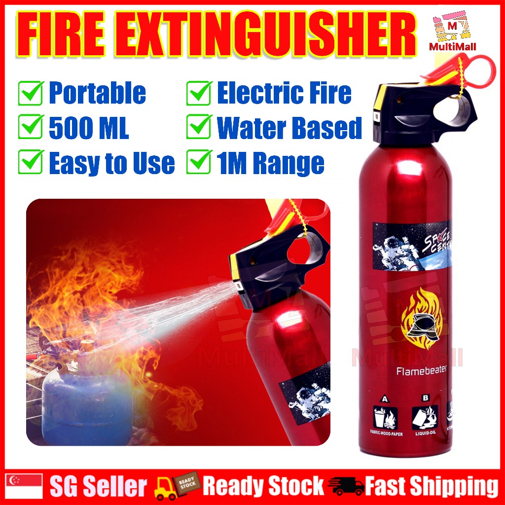 Portable Extinguisher Mini Home Car Extinguisher Emergency Fire ...
