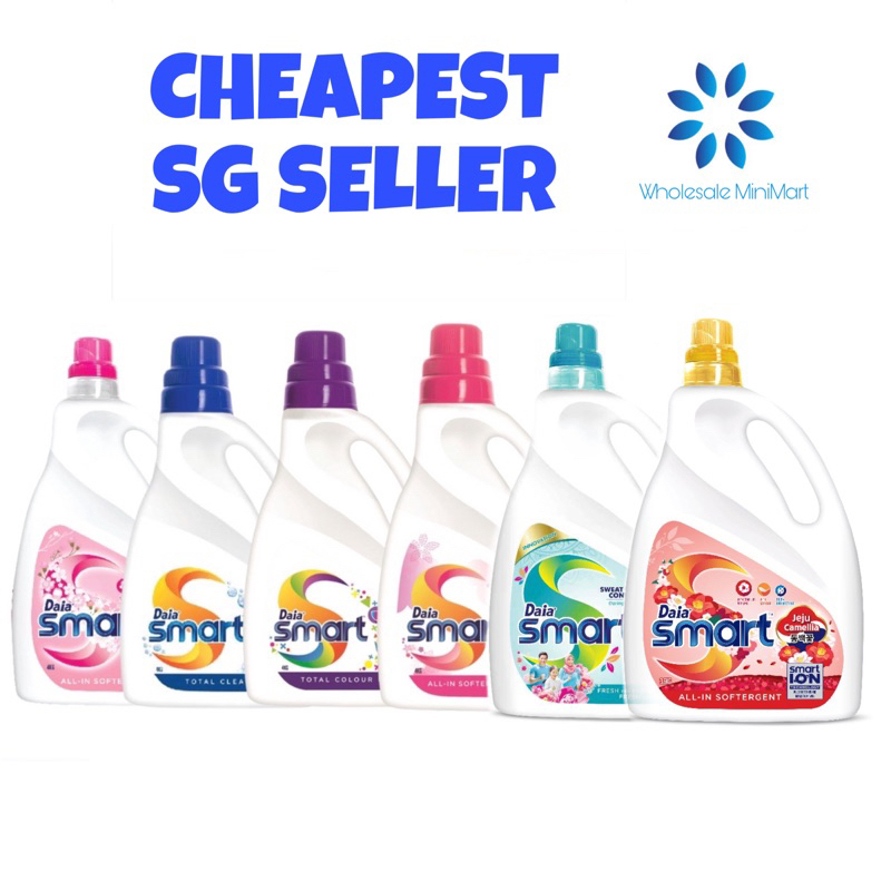 (SG SELLER) Daia Smart Liquid Detergent 3.6kg - 3.8kg | Shopee Singapore