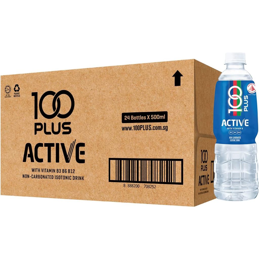 100 Plus Isotonic Bottle Drink - Active 500ml (Non-Carbonated) (1 box/24bottles) | Shopee Singapore