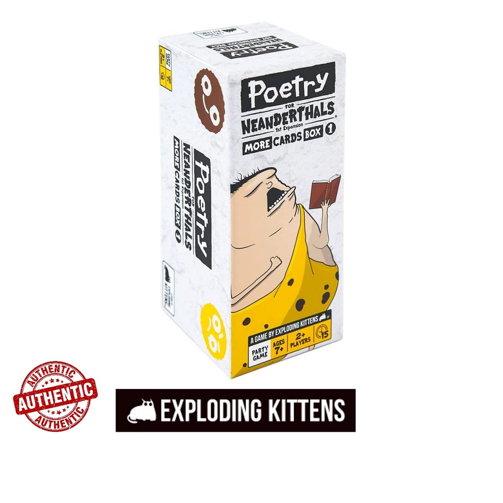 Poetry For Neanderthals Expansion | Shopee Singapore