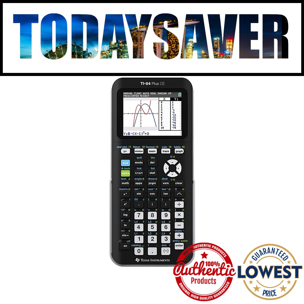 (TI-84 Plus CE Graphing Calculator) 100% Authentic JC/SMU/NTU/NUS ...
