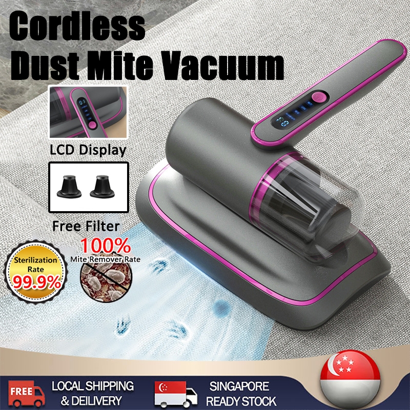 【READY STOCK】Handheld Cordless Dust Mite Vacuum Powerful Suction Sofa ...