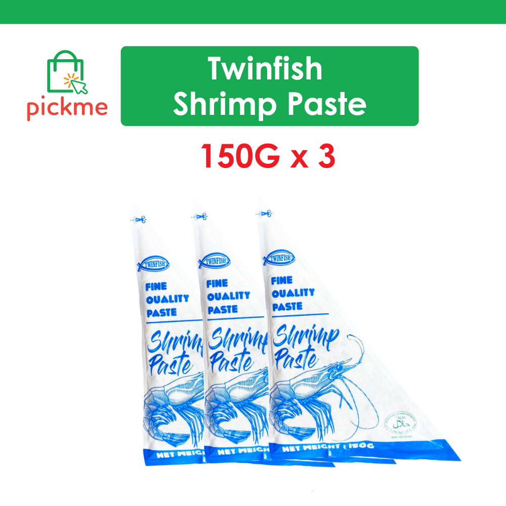 [Bundle of 3] Twinfish Shrimp Paste [150g X 3] - Frozen | Shopee Singapore