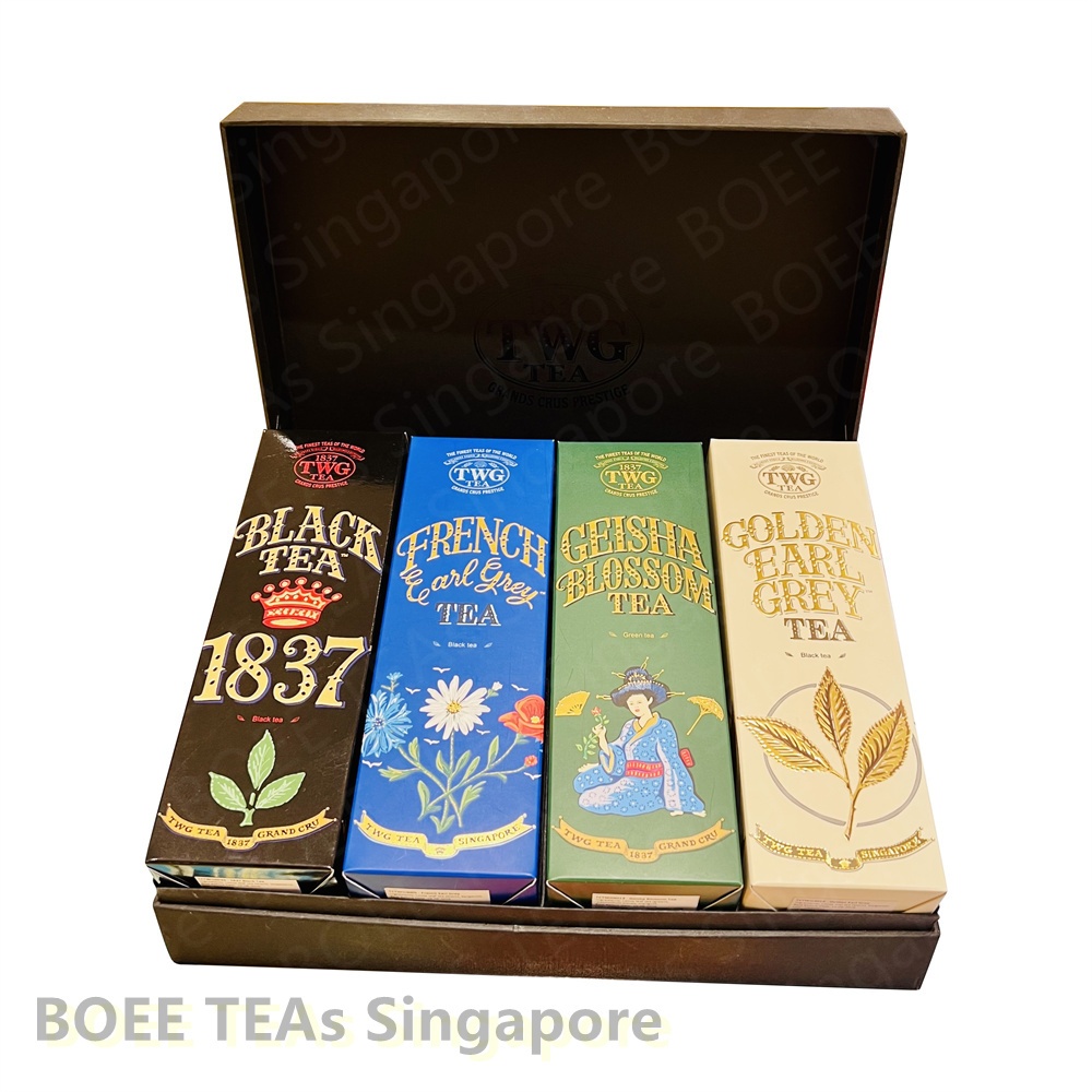 TWG Tea Gift Set: 4 Classic Haute Couture Teas in 1 Box | Shopee Singapore