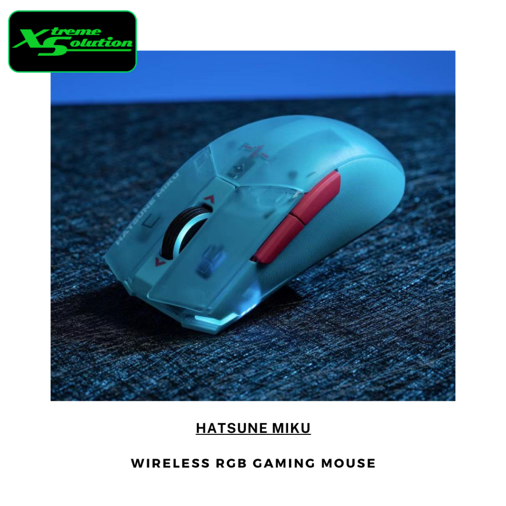 Moeyu X Hatsune Miku Wireless Gaming Mouse | Shopee Singapore