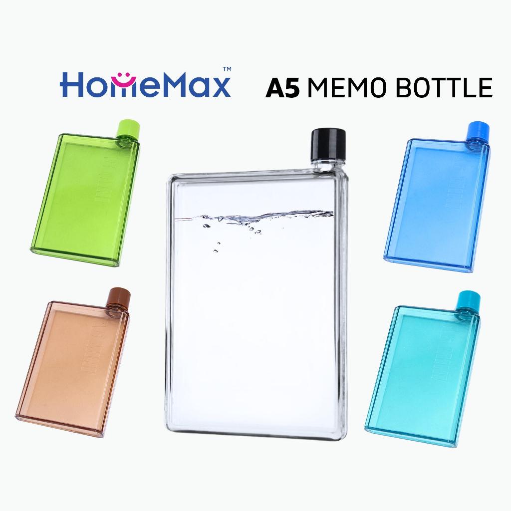 🇸🇬【SG Seller】420ML Notebook Water Bottle A5 Size Memo Bottle Flat Bottle | Shopee Singapore