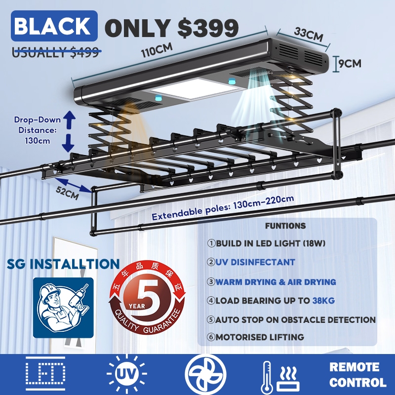 Automated Laundry Rack Smart Laundry System With Standard Installation ...