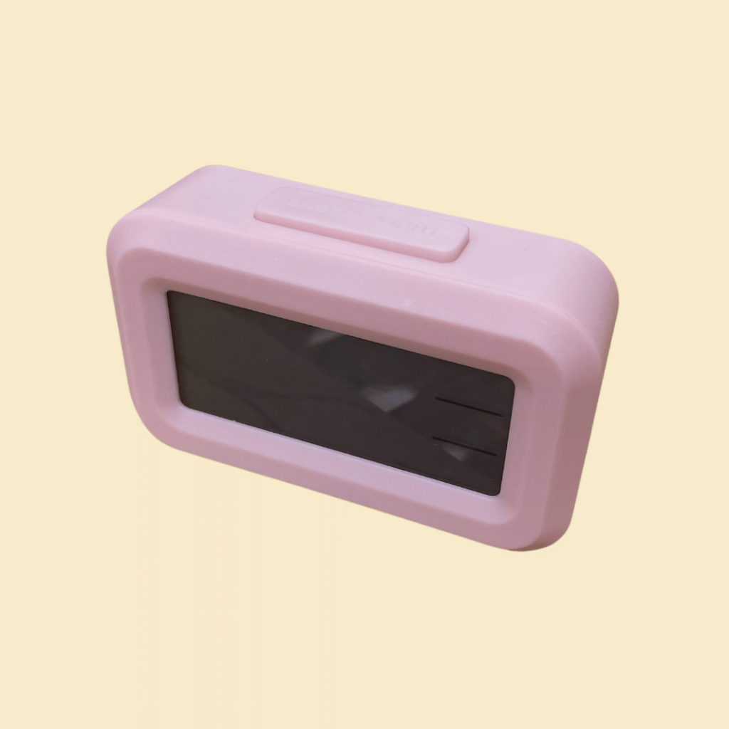 Mini Digital Clock Battery Operated Shopee Singapore