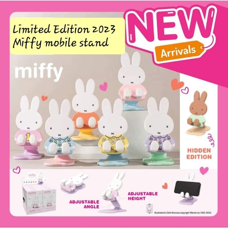 Singapore edition Miffy Phone Stand Series Blind Boy Toys 7 eleven ...