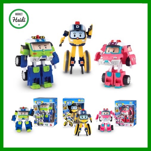 [ROBOCAR POLI☆KOREA] Robocar Poli 4 inch Desert Rescue Team DRONEY ...