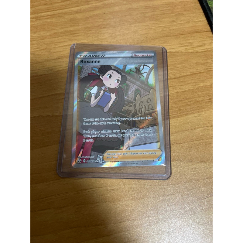 Roxanne #GG66 Pokemon Crown Zenith pokemon tcg card | Shopee Singapore