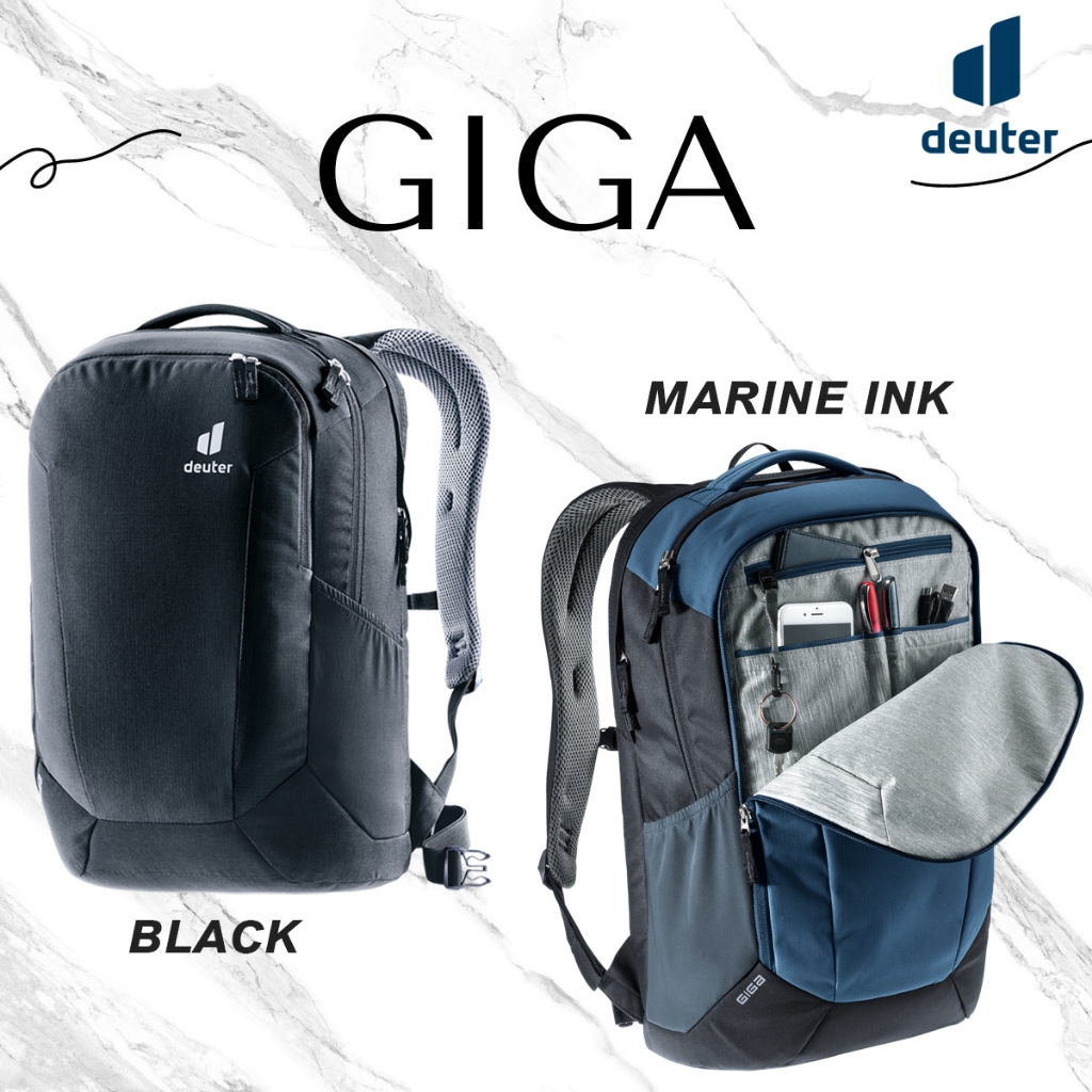 DEUTER GIGA Lifestyle Daypack | Laptop Backpack | 28 liters | Shopee ...