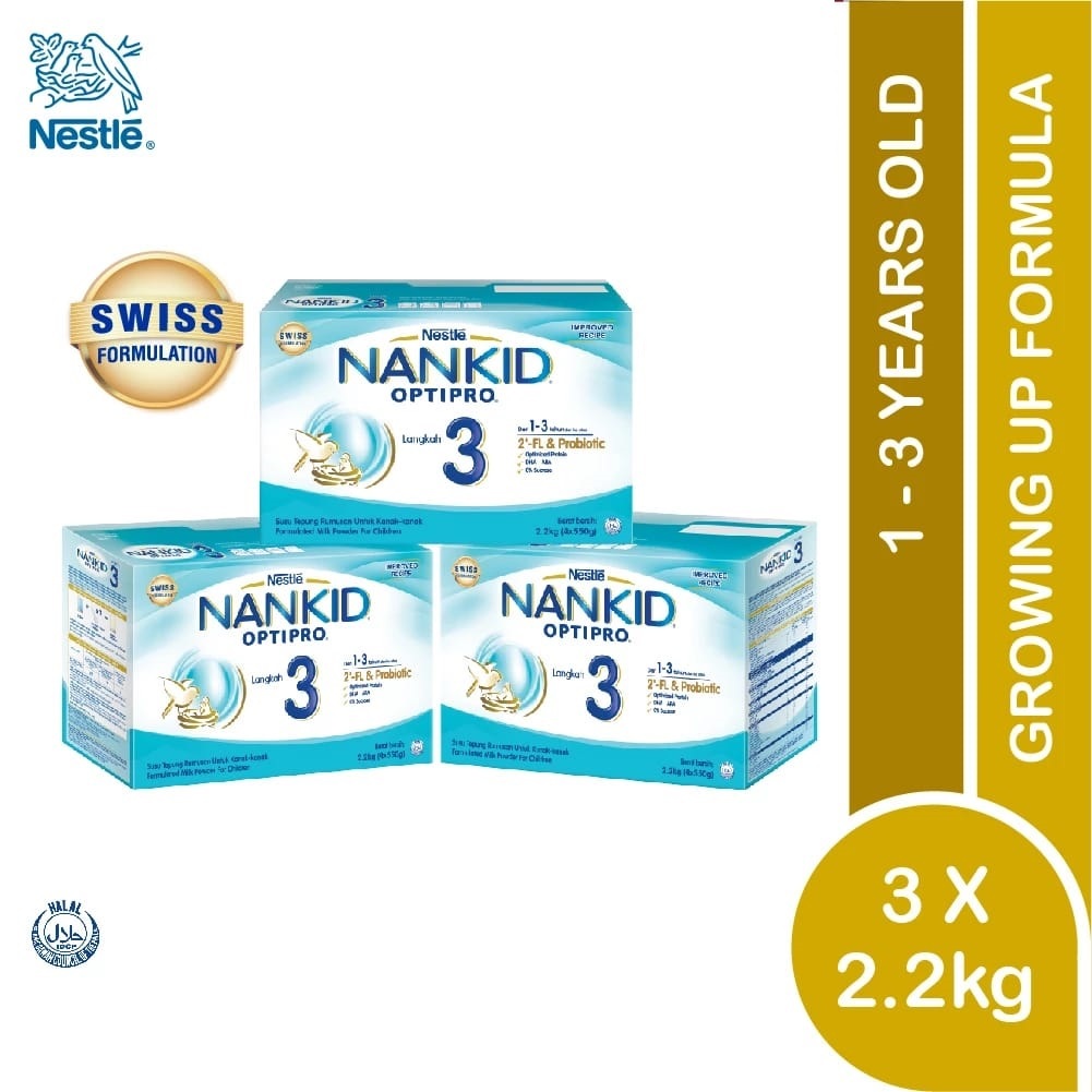 NANKID OPTIPRO 3/4 (2.2kg) & NANKID HA 3 (800g) | Shopee Singapore