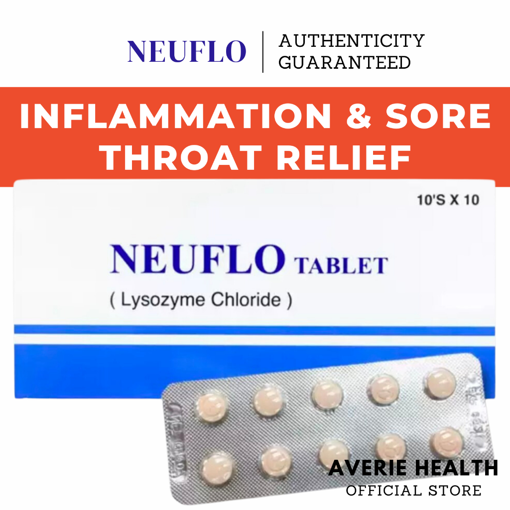 Neuflo 90mg Tablets 100s | Anti-Inflammatory, Sore Throat, Swollen Gums ...