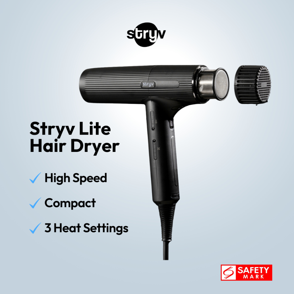 [Official Store] Stryv™ Lite Hair Dryer - Fast Drying, High Speed, Low ...
