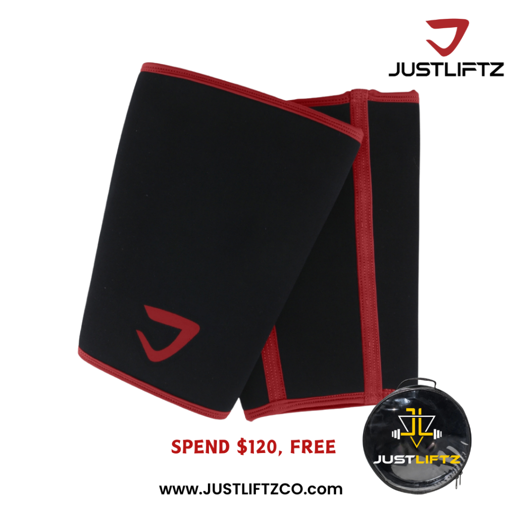 JustLiftz 7mm Knee Sleeve | Powerlifting Knee Sleeves Support Knee ...