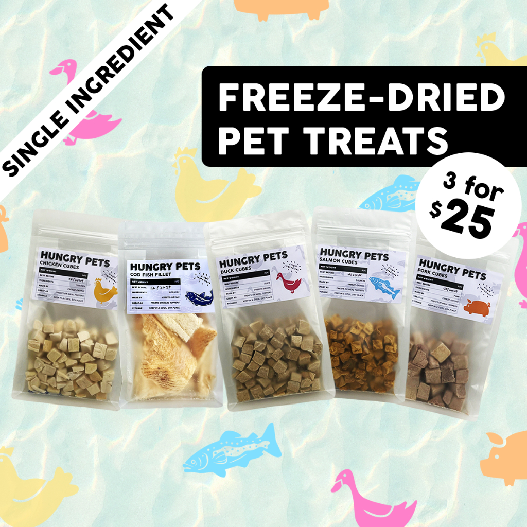 Hungry Pets' Freeze-Dried Pet Treats 50g | Shopee Singapore