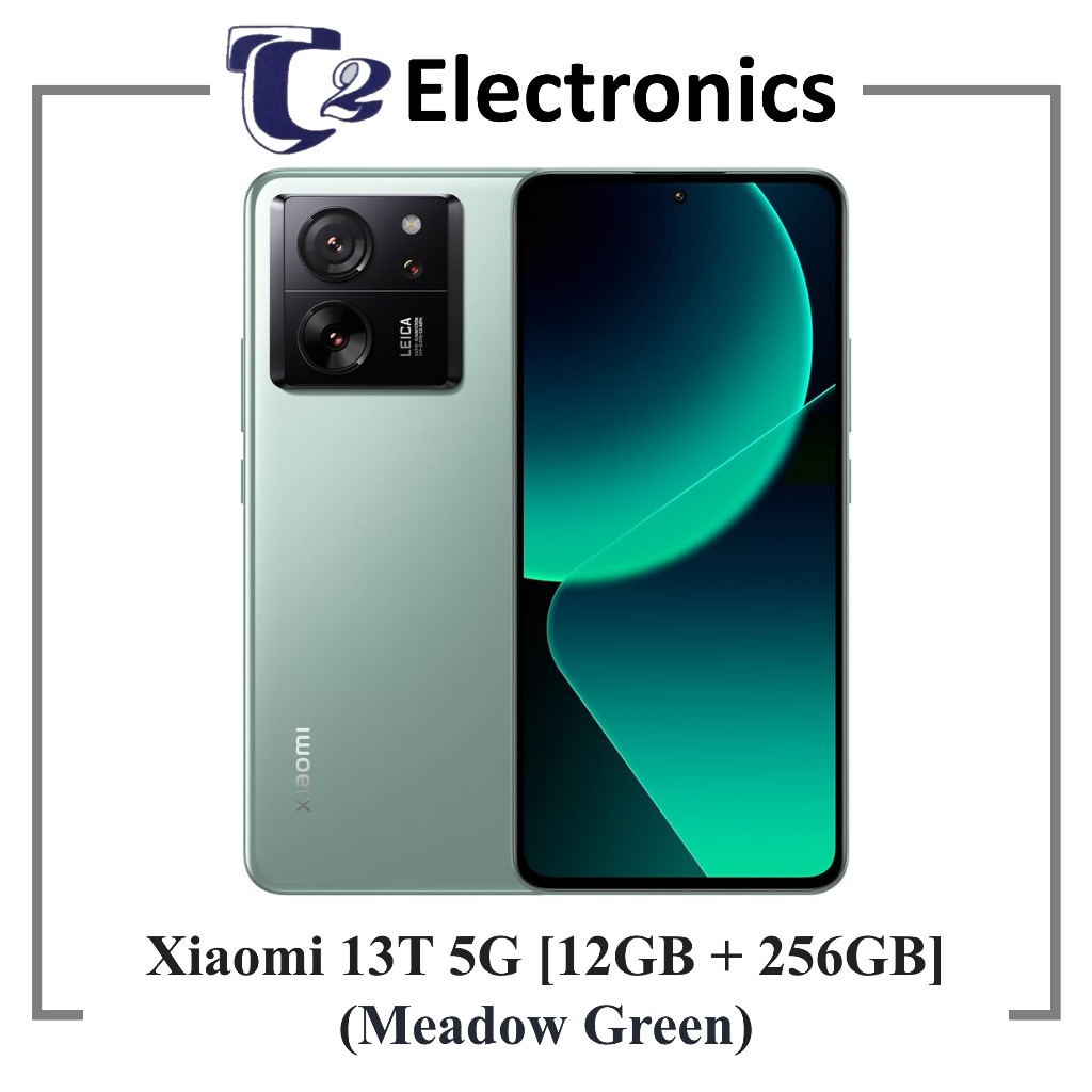 Xiaomi 13T 5G [12GB RAM + 256GB ROM] | 5000mAh Battery | Leica Main Camera | - T2 Electronics ...