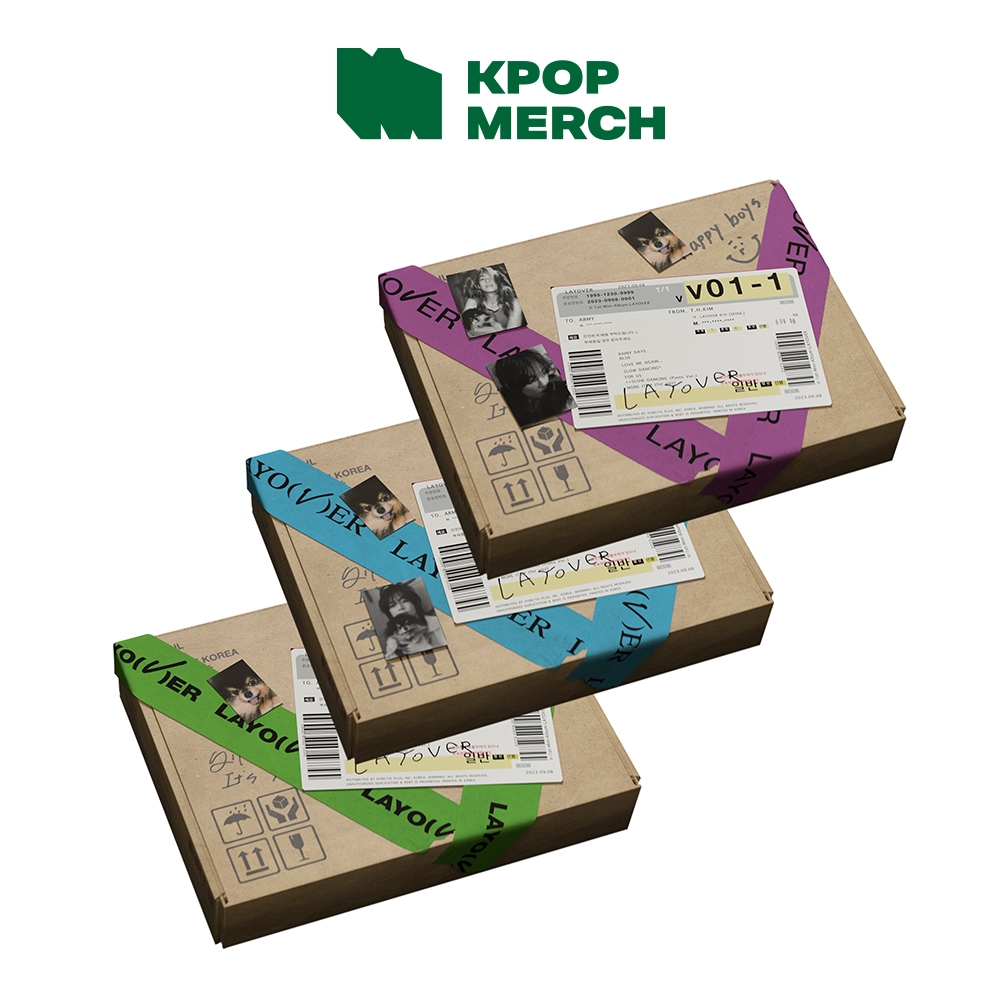 BTS V - Solo album [ Layover ] | Shopee Singapore