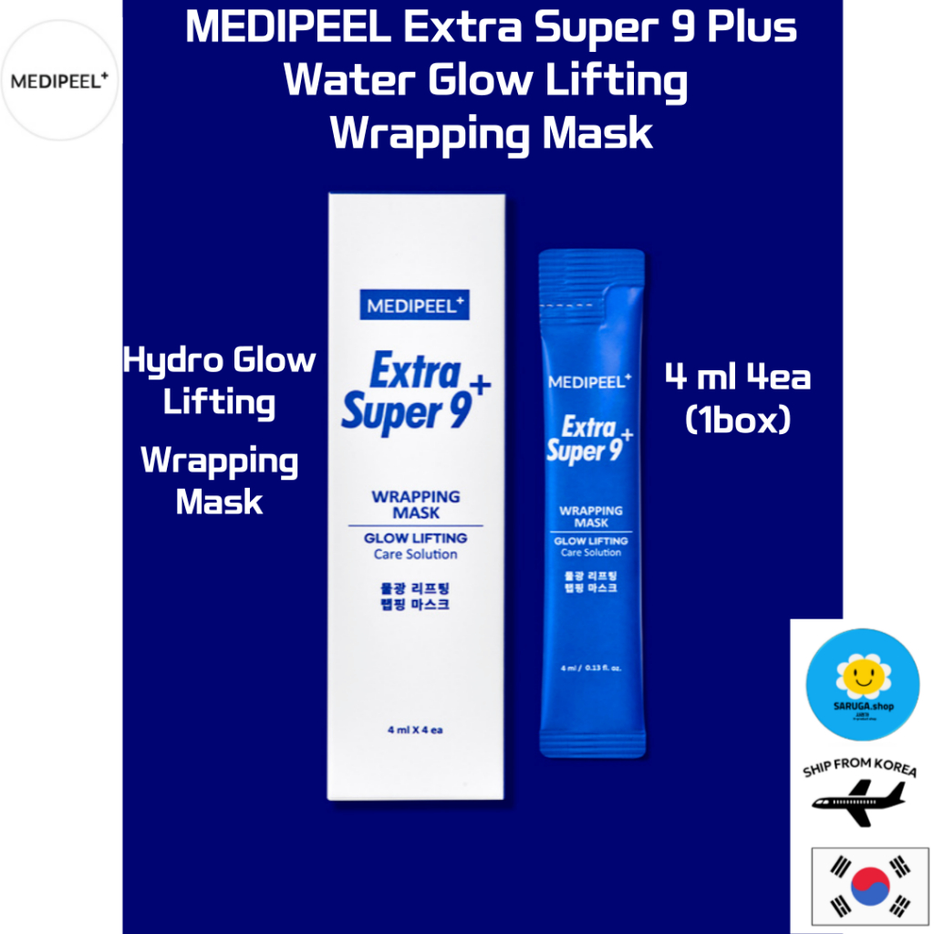 [MEDIPEEL] Extra Super 9 Plus Water Glow Lifting Wrapping Mask 4 ml x ...