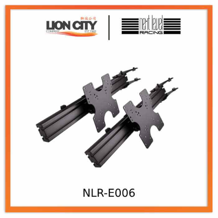 Next Level Racing NLR-E006 Elite Freestanding Triple Monitor Stand Add ...