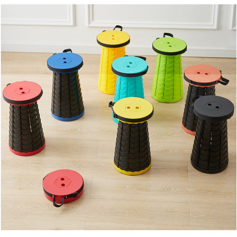 RETRACTABLE STOOL Foldable Stool 伸缩凳 150kg YX | Shopee Singapore