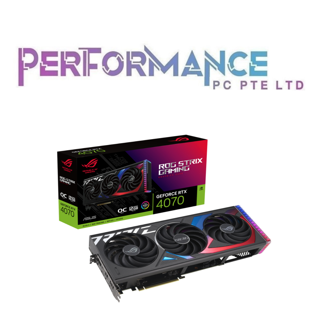 ROG STRIX GEFORCE RTX 4070 RTX4070 12GB GDDR6X OC EDITION (3 YEARS ...