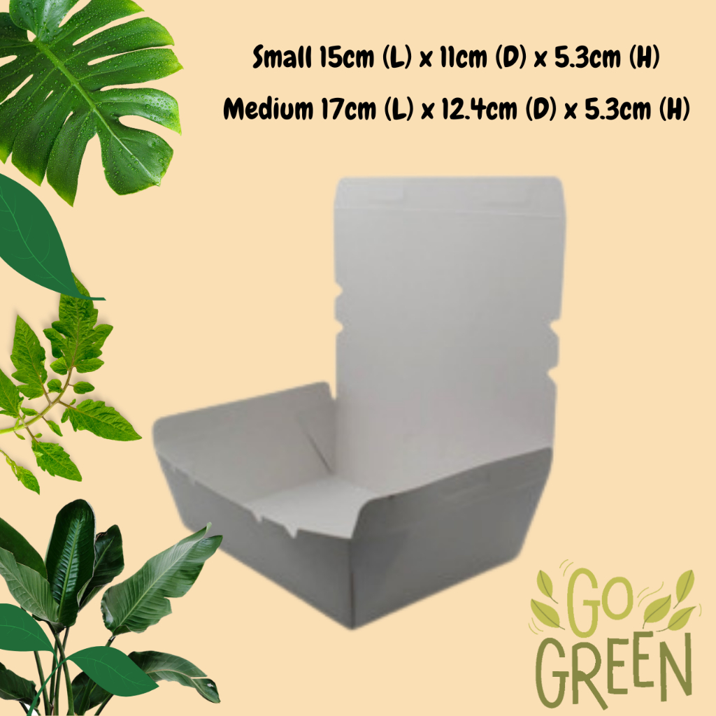 Eco Disposable Paper Lunch Box / Take Away Food Packaging Paper Box ...