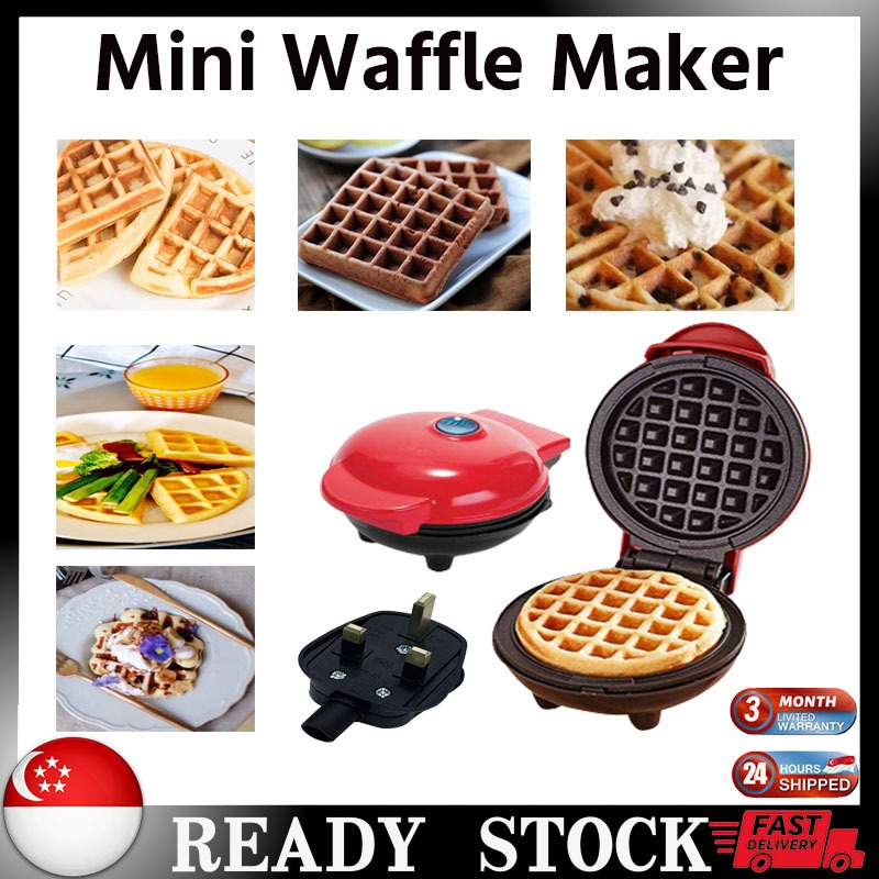 [SG]Mini Waffle Maker Electric Waffles Maker Mini Waffle Pot Electric ...