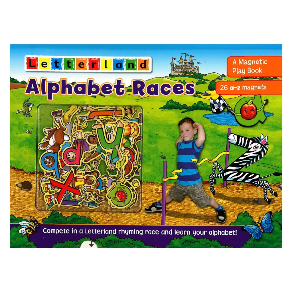 Letterland Alphabet Races (Magnetic Play Book) | Shopee Singapore