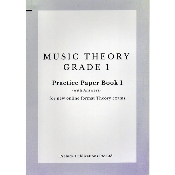 Music Theory Practice Paper (Prelude) with Answers Grade 1, 2, 3, 5 | Shopee Singapore