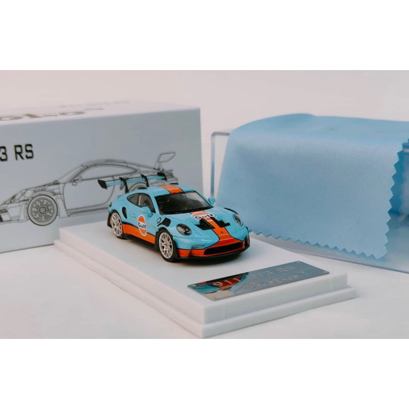 SOLO Porsche 992 GT3 RS Gulf Livery AW-683 | Shopee Singapore