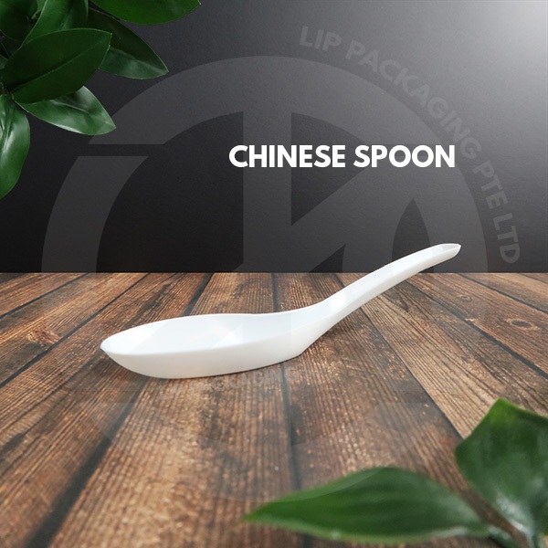 Disposable Soup Spoon (100pcs) / Chinese Spoon / Big Soup Spoon ...