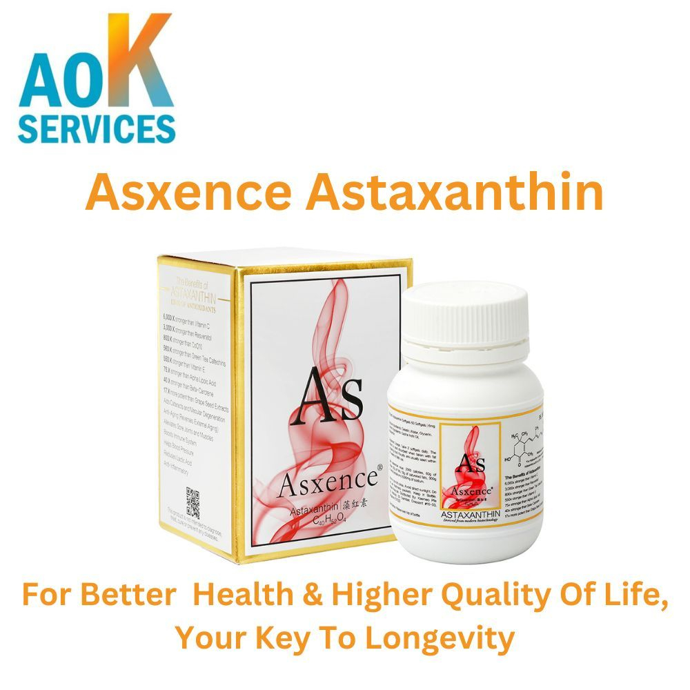 Asxence - Astaxanthin Anti Oxidant Supplement with Sacha Inchi Oil ...