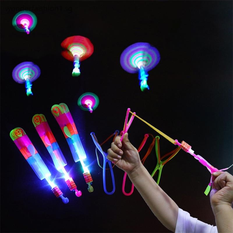 Amazing Light Toy Arrow Rocket Helicopter Flying Toy LED Light Toys ...
